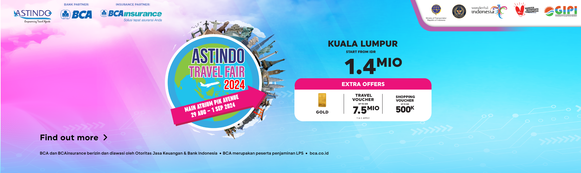 Astindo Travel Fair 2024 | Golden Rama Tours and Travel